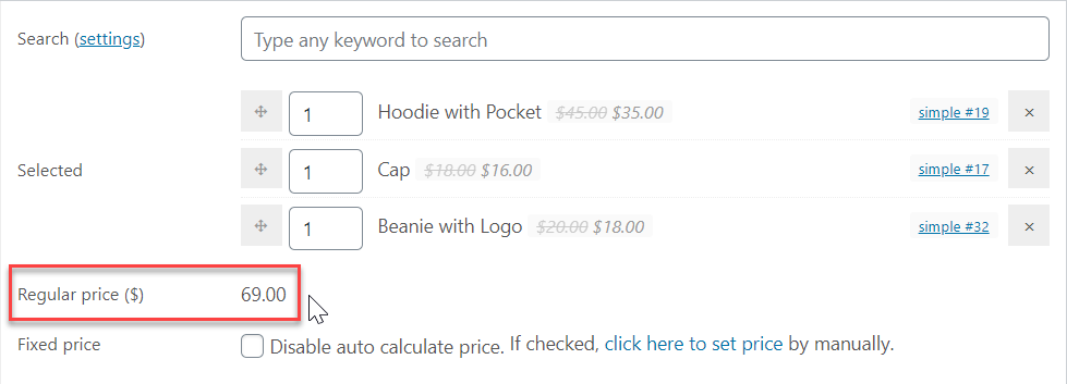 Bundle Setup – WPClever Document
